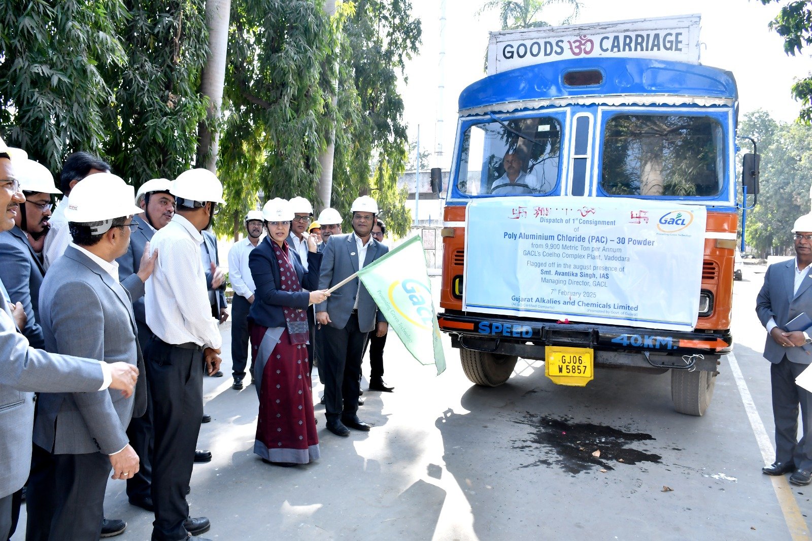 GACL Dispatches First Consignment of PAC-30 (Powder) from New Plant at ...